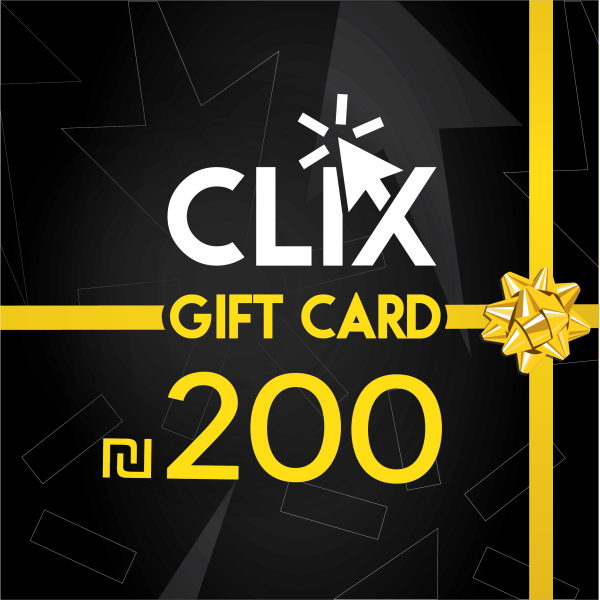 CLIX Store 200₪ Gift Card - Clix Gamers